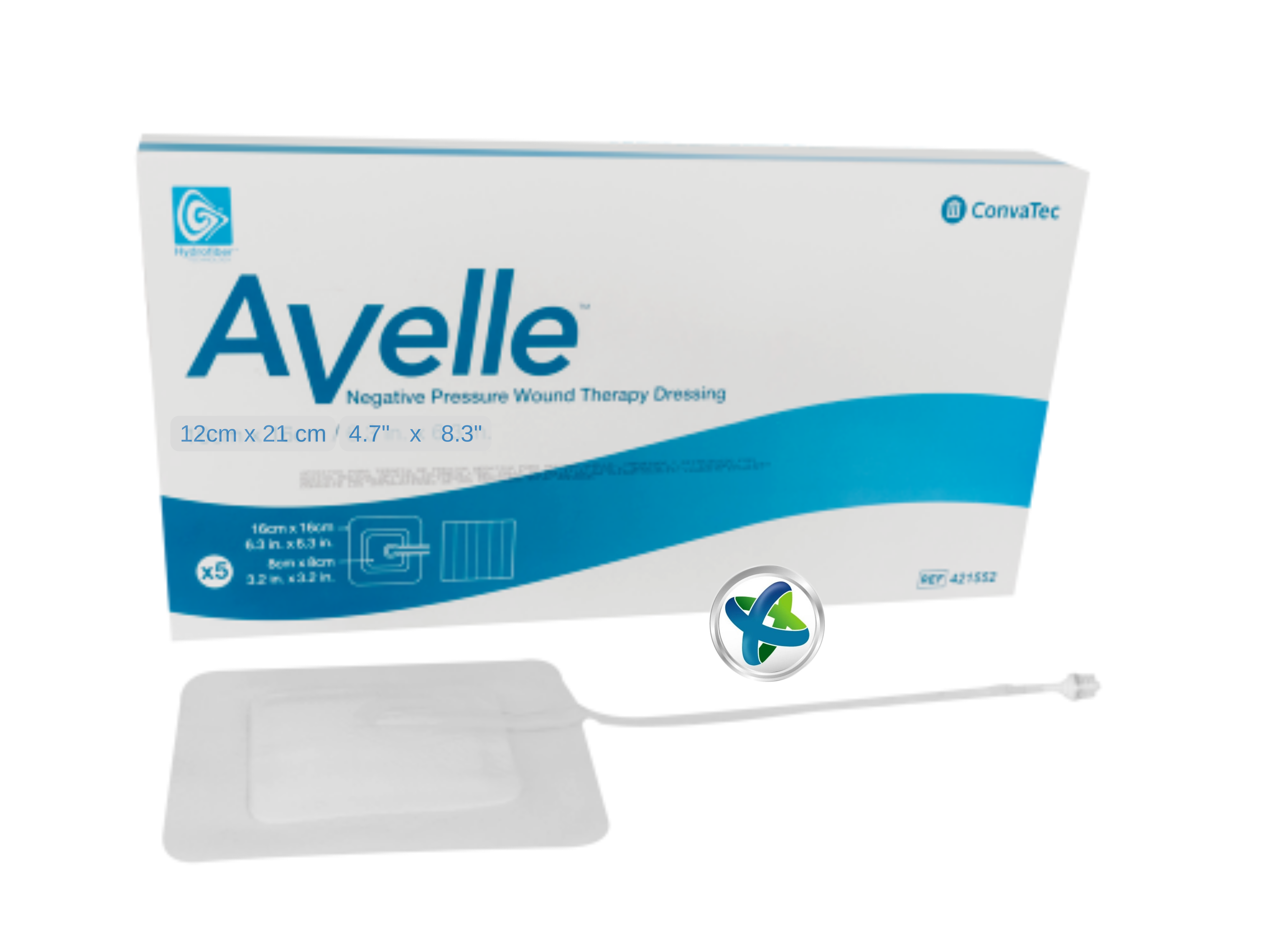 AVELLE® Apósito para Bomba de Presion Negativa. Pieza.